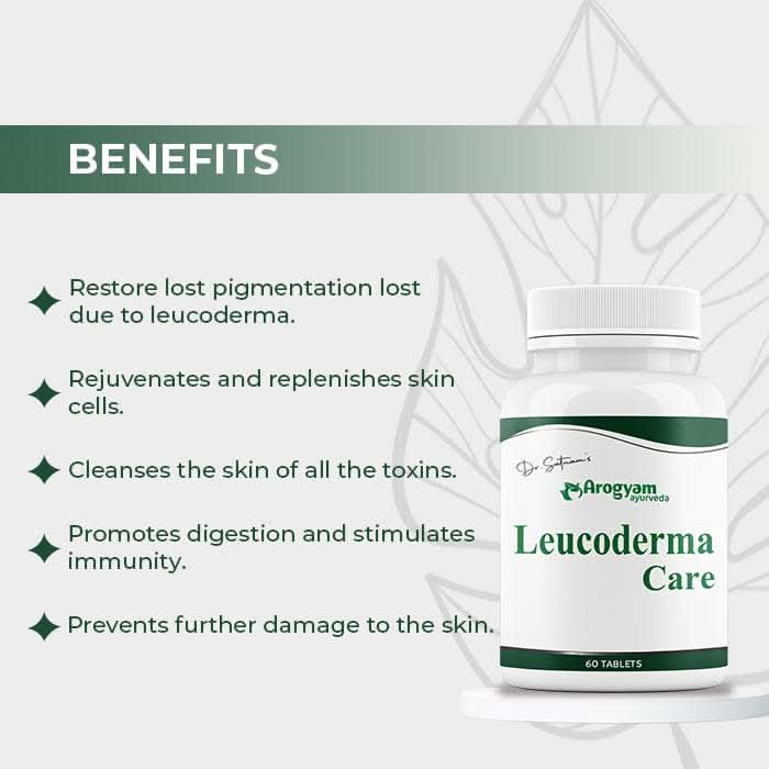 Leucorderma Care Tablets, 60 Tablets – arogyamayurveda