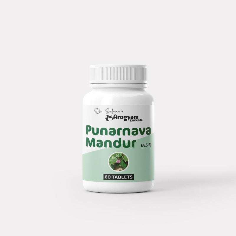 Punarnava Mandur Capsules by Arogyam, 60 Capsules – arogyamayurveda