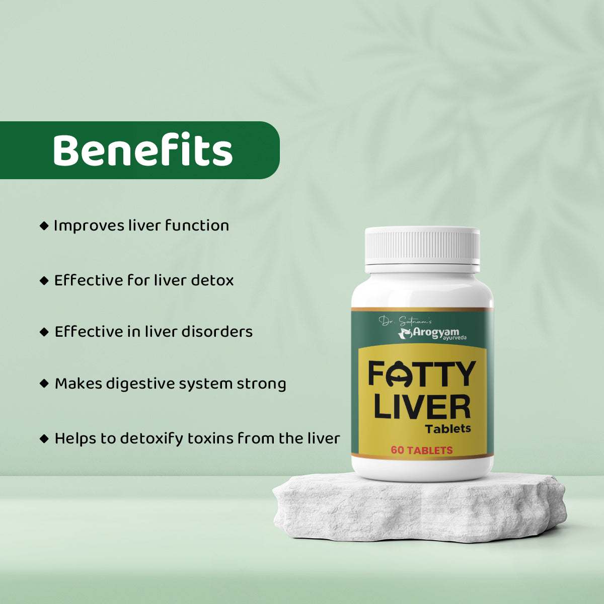 Arogyam Fatty Liver Tablets, 60 Tablets – arogyamayurveda